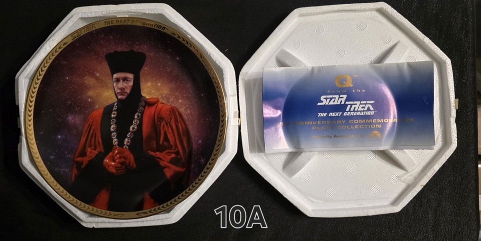 Star Trek The Next Generation Plate Series From The Hamelton Collection ...
