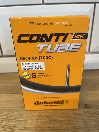 25 PACK - Continental Race 28 700c x 20 - 25C Presta 60mm Long Valve ...