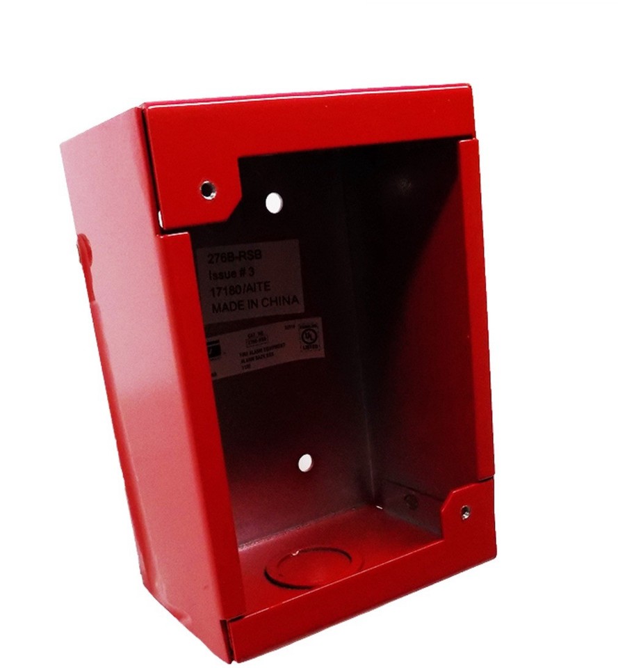 New Edwards 276B-RSB Surf Mount Back Box, Red Lot of 5 | eBay