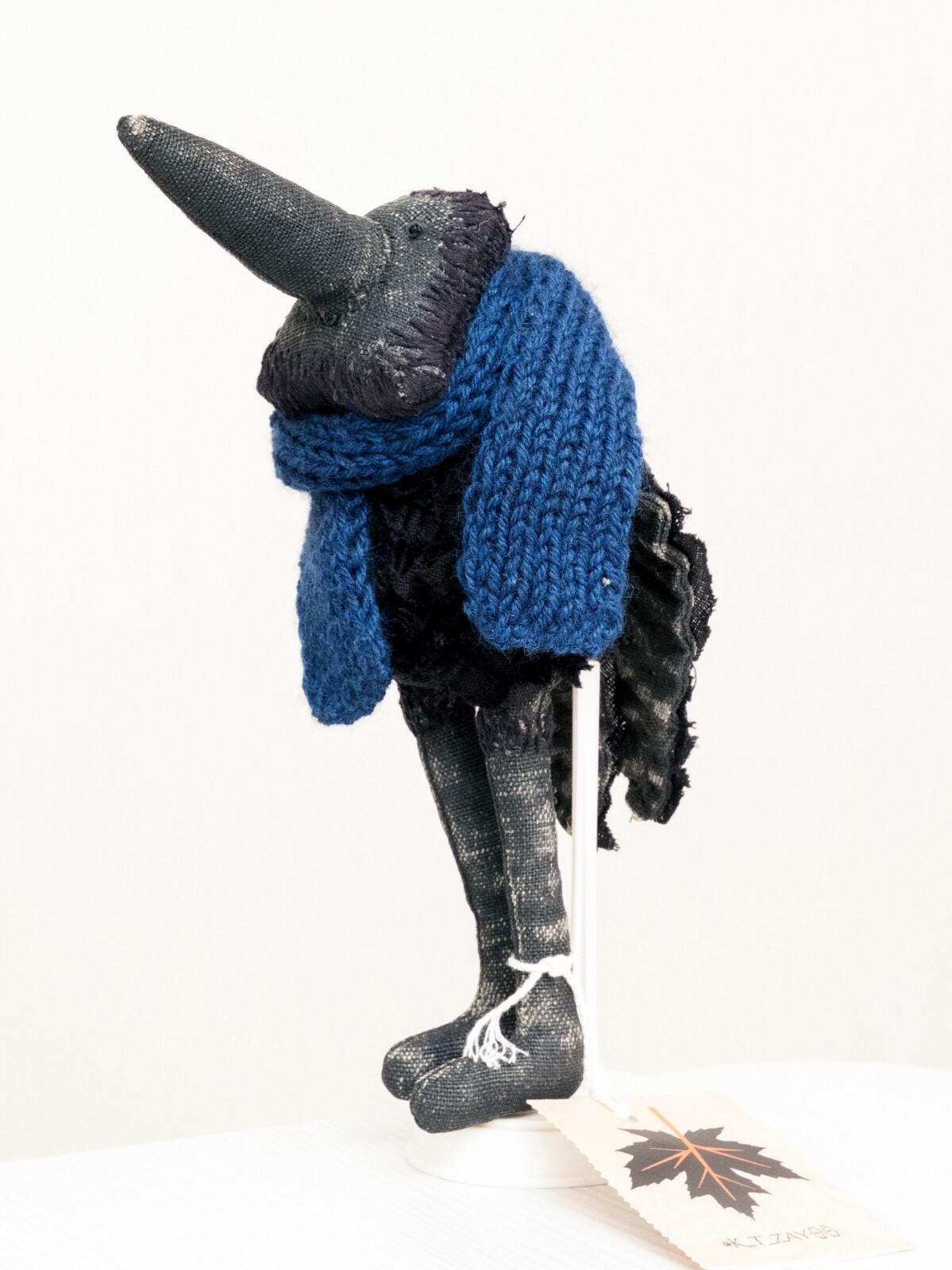 CORBIE by KTZAY toy crow huginn muninn Odins Crows | eBay