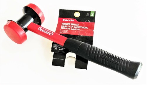 3M BONDO STAGE 2 RUBBER MALLET HAMMER FOR BODY WORK DENT REPAIR #00109 ...