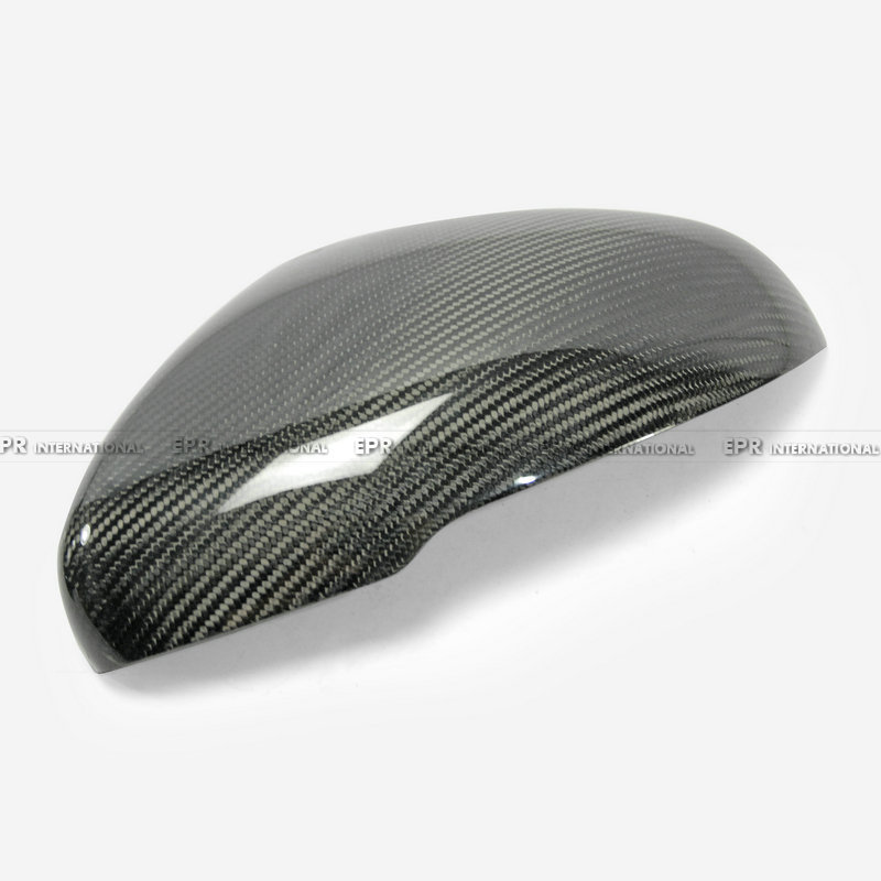 For Kia Stinger OEM Carbon Fiber Side Mirror Trim (Stick on type) Cover ...