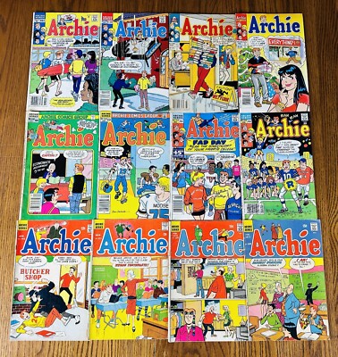 ARCHIE COMICS LOT 12 1966-1996 #163 171 197 206 316 339 353 363 372 395 ...