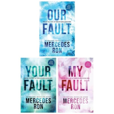 Culpable Series Collection 3 Books Set By Mercedes Ron (My Fault, Your ...