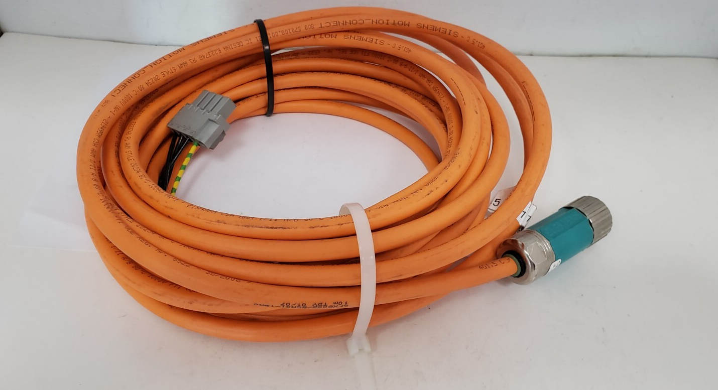 SIEMENS E223748 MOTION CONNECT CABLE, 6-PIN CONNECTOR, APPROX. 32 ...