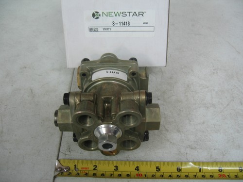 Protected Reservoir Four Port Spring Brake Valve S&S# S-11418 Ref ...
