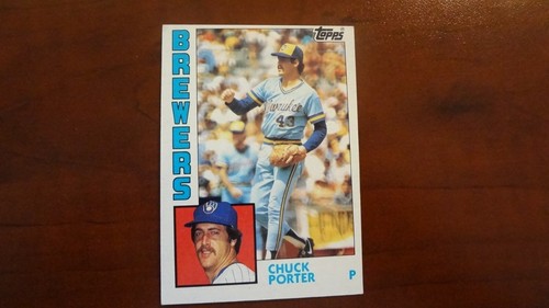 1984 TOPPS # 452 CHUCK PORTER BASEBALL CARD | eBay