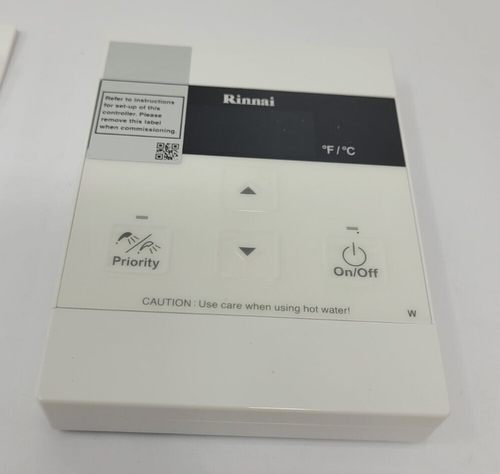 Rinnai MC-601-US-W Remote Control for Rinnai Tankless Water Heater ...
