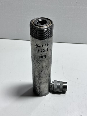 Enerpac RC106 Single-Acting Hydraulic Cylinder with 10 Ton Capacity #31 ...