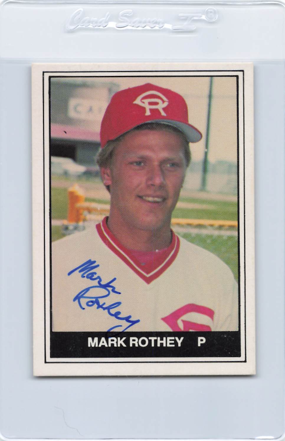 1982 Cedar Rapids Reds TCMA #1 Mark Rothey Signed Auto *J5761 | eBay