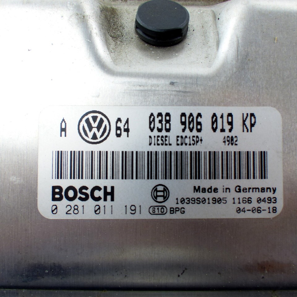 Steuergerät Motor 038906019KP 1,9TDI AXR 74KW VW Golf 4 Bora 1J | eBay