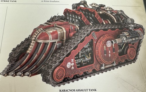 Horus Heresy Mechanicum Karacnos Assault Tank Warhammer 30k 40k NOS | eBay