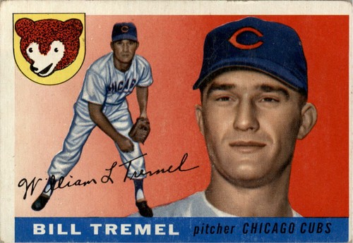 1955 Topps #52 Bill Tremel RC - VG | eBay
