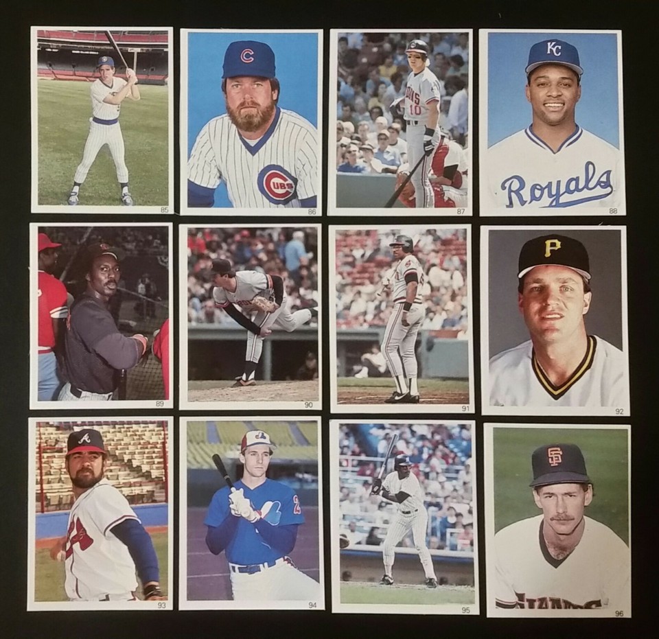 1988 Red Foley's Baseball Book Stickers & Cover Cards *You Pick* 10 ...