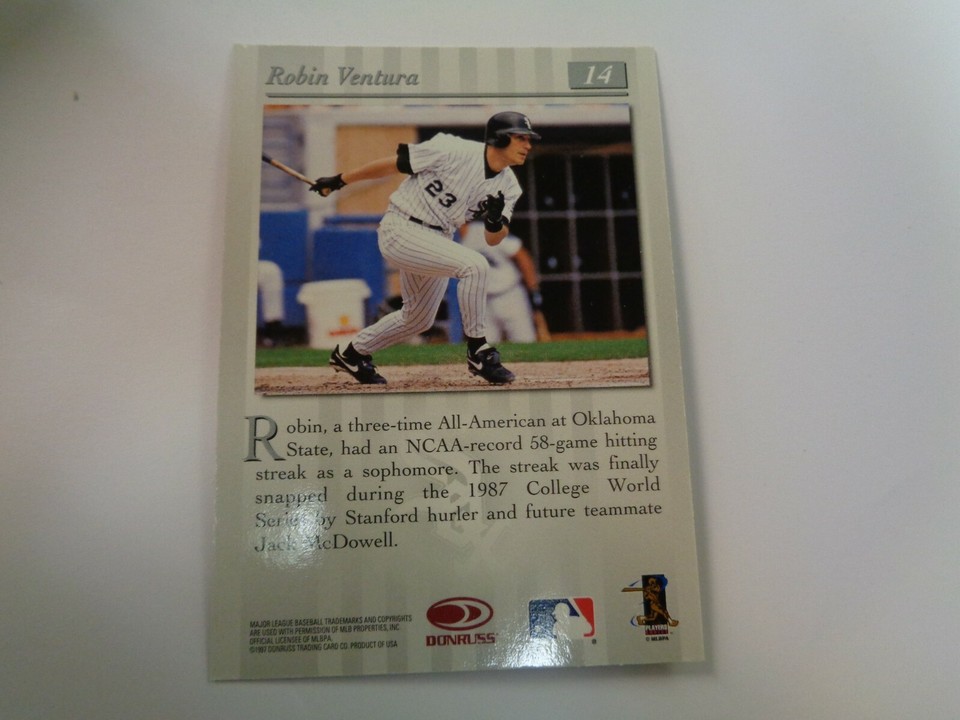 1997 Donruss Studio Press Proof Robin Ventura Card #14 | eBay