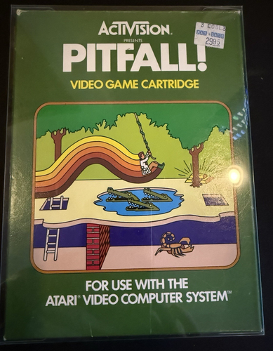 Atari 2600 Pitfall! Tested! Game Cartridge Complete in Box w/Manual | eBay
