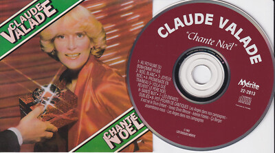 CLAUDE VALADE Chante Noel (CD 1993) 8 Songs French Quebec Christmas Pop ...