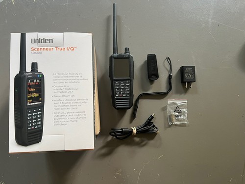 Uniden SDS100 Digital APCO Deluxe Trunking Handheld Scanner ...