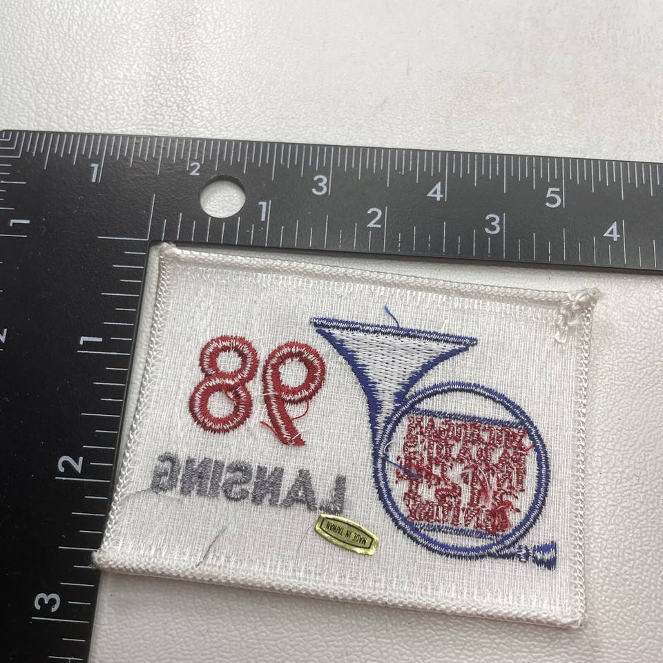 Vtg 1998 MICHIGAN PARADES INTO THE 21st CENTURY Patch (Lansing MI) C23U ...