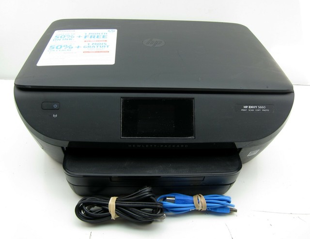 HP Envy 5660 All in One Inkjet Wireless Printer Copier Scanner for sale ...