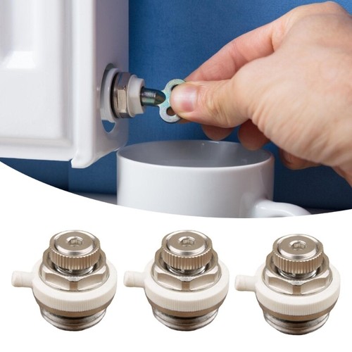 3Pcs Automatic Bleed Valves Replacement Self Bleeding Radiator Air Vent ...