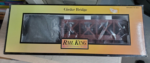 NEW MTH 40-1032 O Gauge Rust Girder Bridge and Bridge Piers | eBay