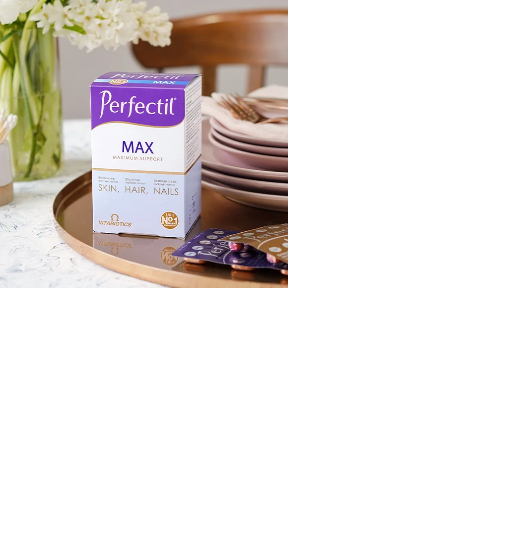 Vitabiotics Perfectil Max Support Healthy Skin Hair Nails Nutri 84 Tab ...