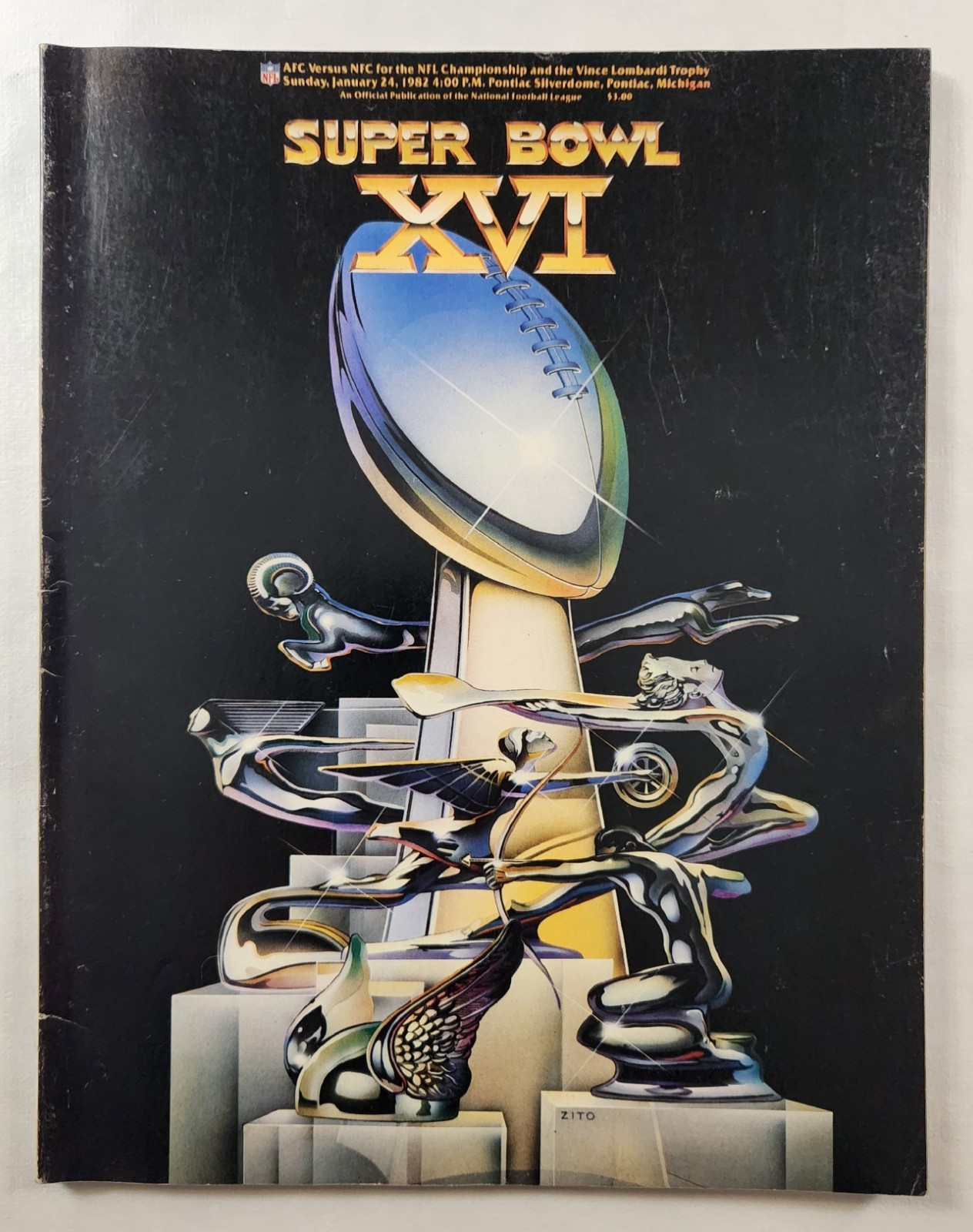 SUPER BOWL XVI (16) OFFICIAL GAME PROGRAM 49ERS BENGALS MONTANA LOTT | eBay