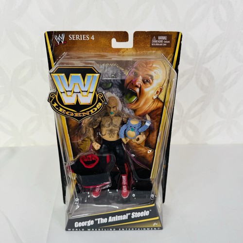 WWE Wrestling Mattel Elite Legends Series 4 George the Animal Steele ...