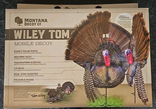 Montana Decoy WILEY TOM Mobile Decoy Hunting Folding 3DHead Jake or ...