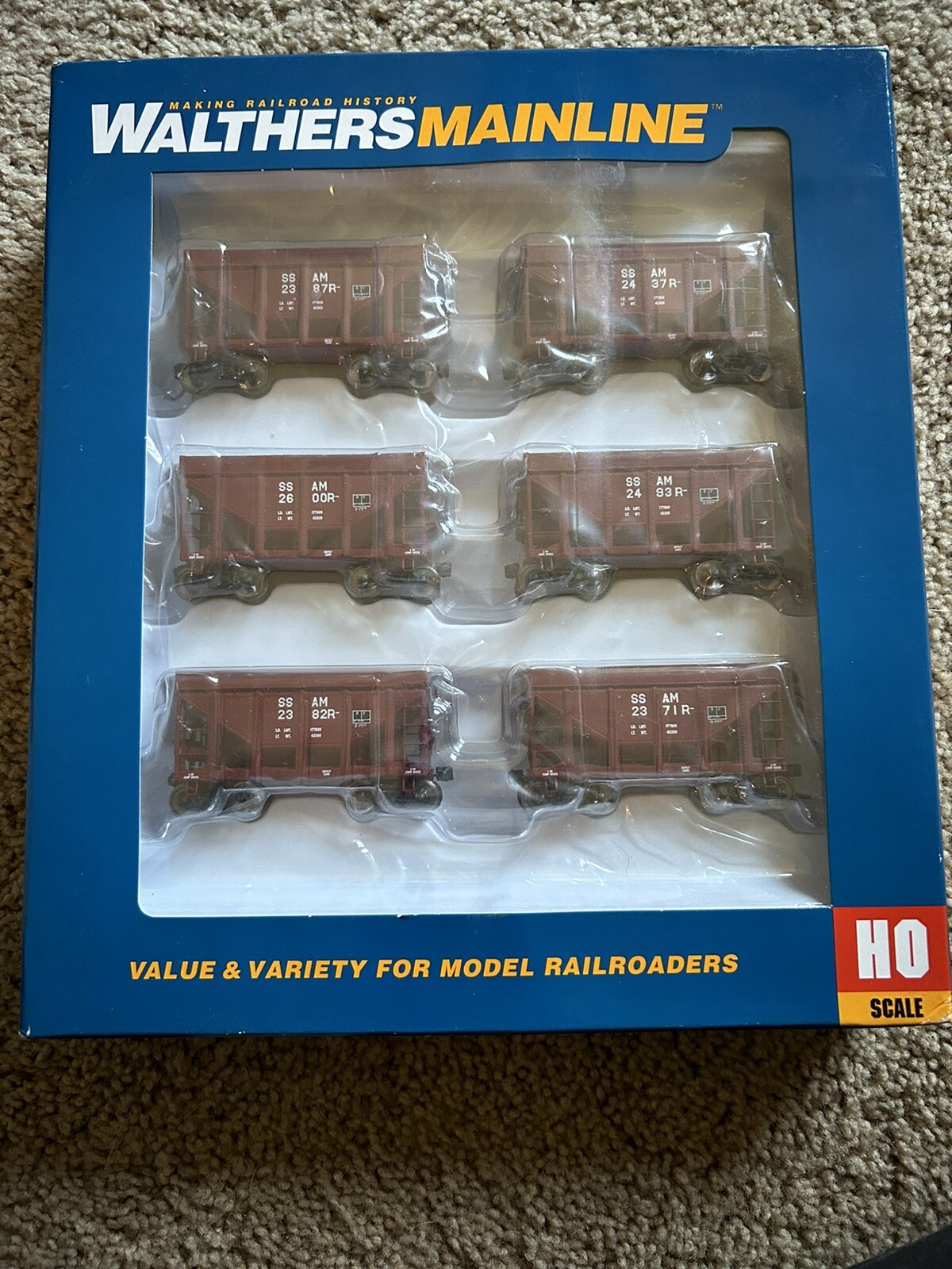 Walthers Mainline Taconite Ore Car 6 Pack | eBay