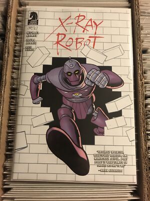 X-RAY ROBOT #3 GREG SMALLWOOD VARIANT COVER mike allred dark horse ...