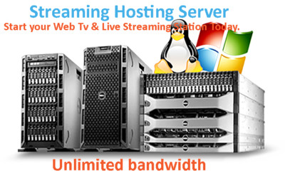 Web Tv & Live streaming hosting server with Unlimited Bandwidth | eBay UK