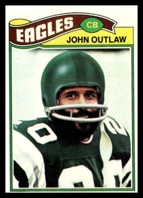 John Outlaw 1977 Topps #466 Philadelphia Eagles Football Card | eBay