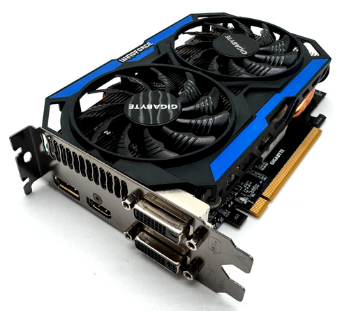GIGABITE GEFORCE GTX 960 2GB WINDFORCE GDDR5 GRAPHICS CARD GV-N960WF2CN ...