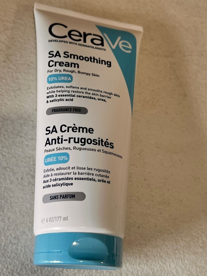 CeraVe SA Smoothing Cream For Dry, Rough, Bumpy Skin 6 Fl oz/177ml | eBay