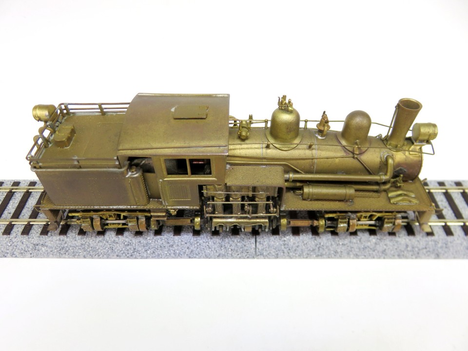 PFM Pacific Fast Mail Brass HO Class B 2-Truck Shay Geared Logging ...