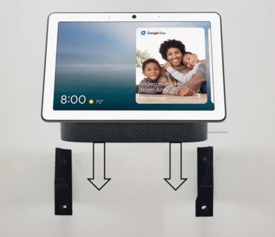 Google Nest Hub Max Wall Mount Wall Bracket for 10 Inch Touchscreen | eBay