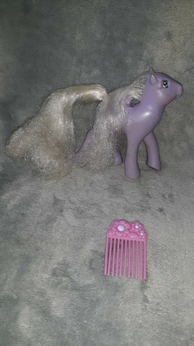 G1 vintage My Little Pony Forget Me Not Flutter Pony w comb mlp flowers ...