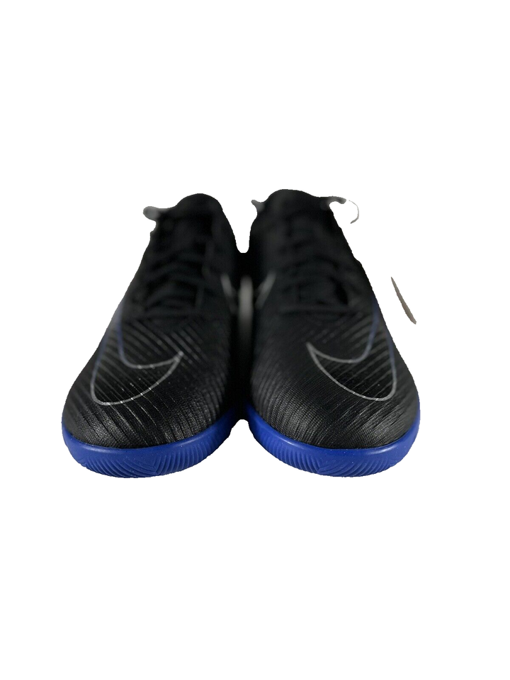 Nike Men's Mercurial Vapor 15 Club Indoor Soccer Shoes Black Blue ...