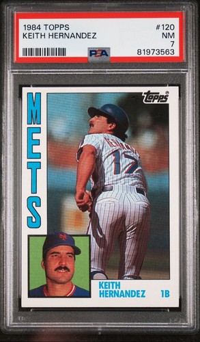 1984 Topps Keith Hernandez Sports Trading Cards PSA Graded Baseball | eBay