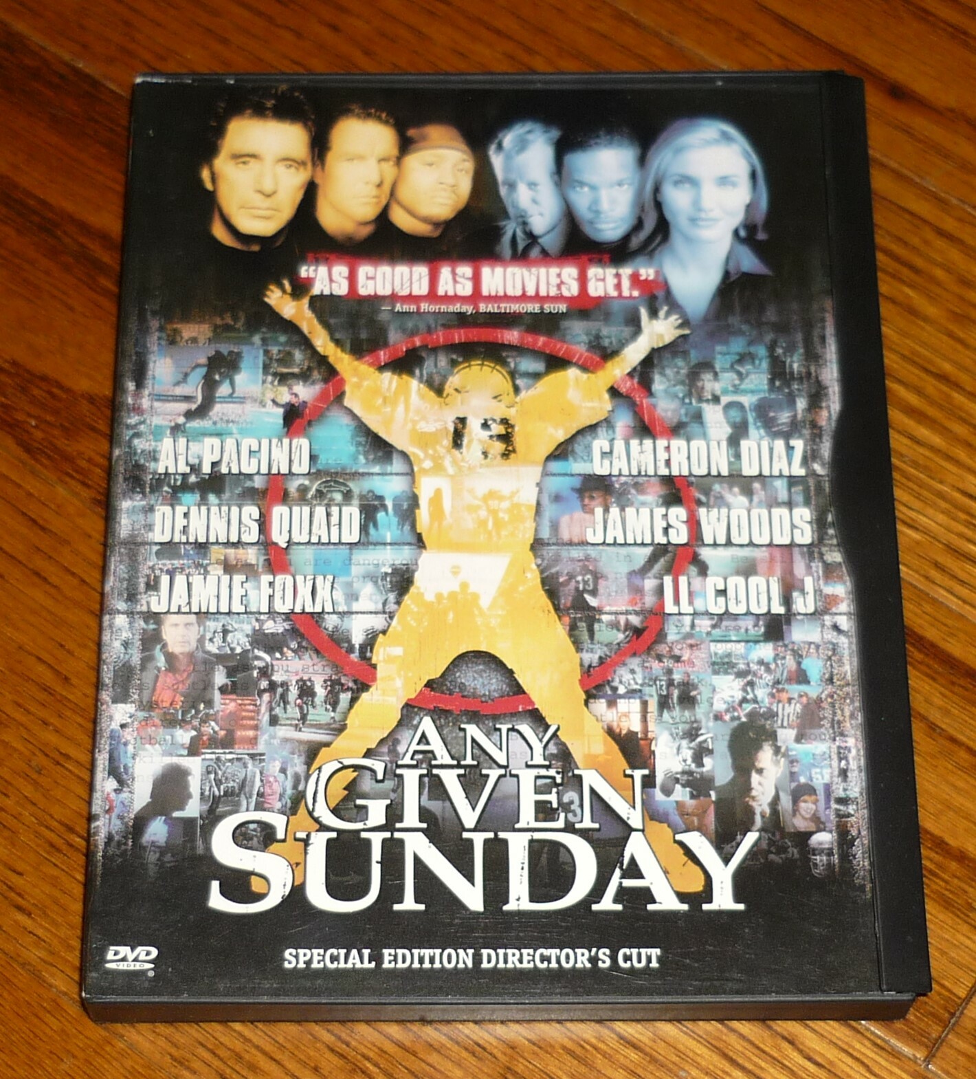 Any Given Sunday DVD, Al Pacino, Dennis Quaid, Jamie Foxx, used ...