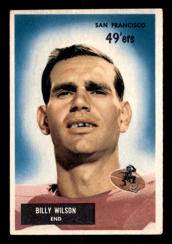 1955 Bowman Football #81 Bill Wilson VG/EX *e1 | eBay