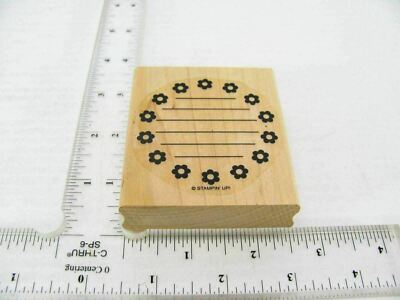 Flower Note Rubber Stamp - Stamp Set A181 | eBay