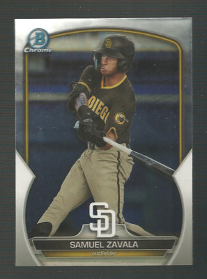 Samuel Zavala 2023 Bowman Draft Chrome San Diego Padres #BDC-83 | eBay