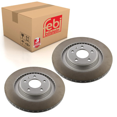 Pair of Rear Brake Disc Fits Audi Q5 quattro S4 S5 8T OE 8K0615601C ...