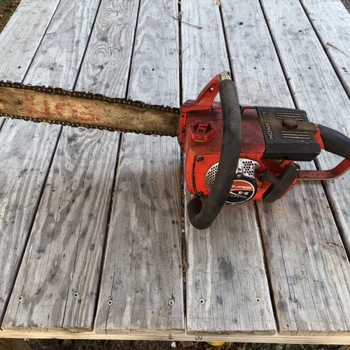 Vintage Homelite Super EZ Automatic Chainsaw 16” Bar Estate Find | eBay