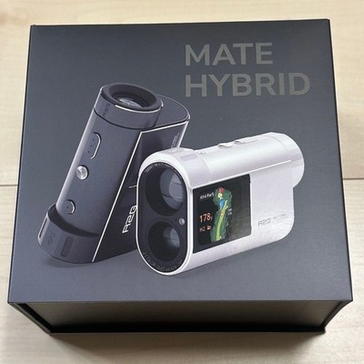 R2G Laser Distance Meter MATE HYBRID Gray Side Display Golf Measurement ...