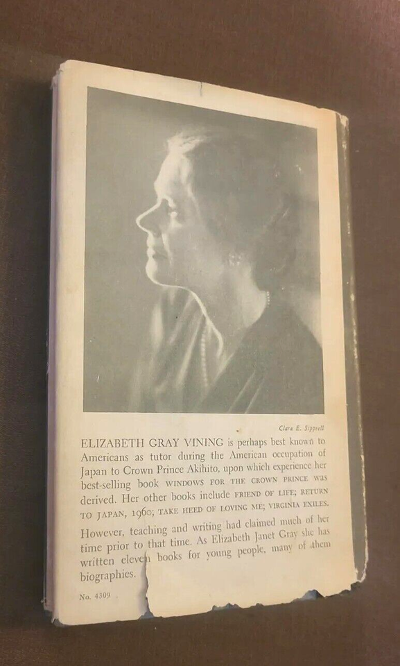 THE WORLD IN TUNE by Elizabeth Gray Vining (1954, Hardcover w/DJ) VTG ...