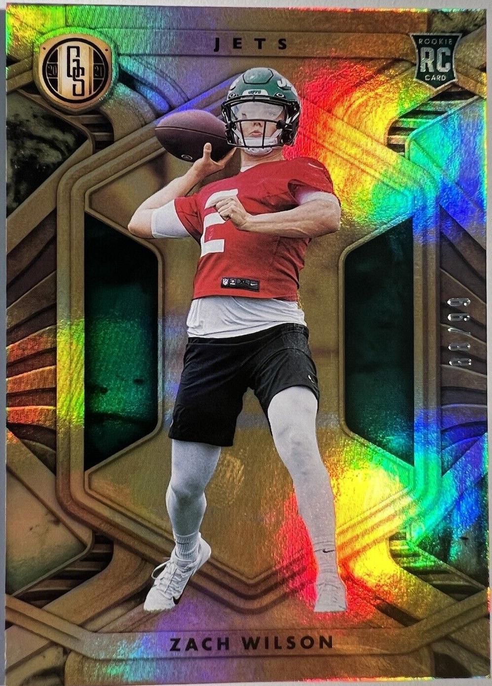 2021 Panini Gold Standard - Rookies Zach Wilson #102 /99 (RC) for sale ...